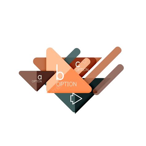 Isometric Data Visualization Vector Design Images Triangle Data