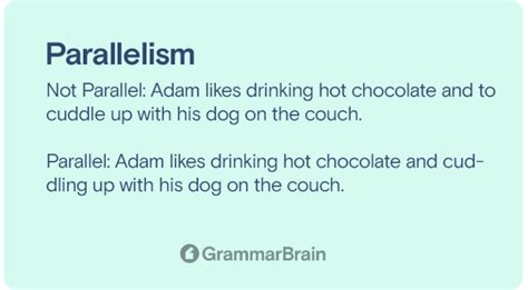 What Is Parallelism Definition Examples Uses In Literature GrammarBrain
