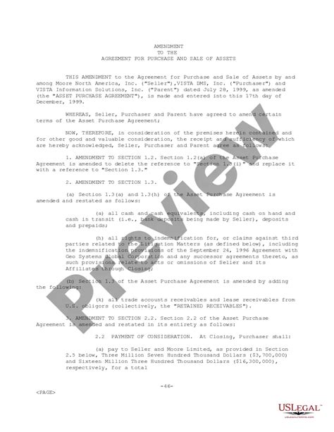 Amendment Agreement Form Template For Employees Us Legal Forms