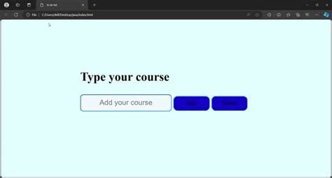 Mayar Ashraf On Linkedin Here Is My First Simple To Do List By Using Javascript Technologies That