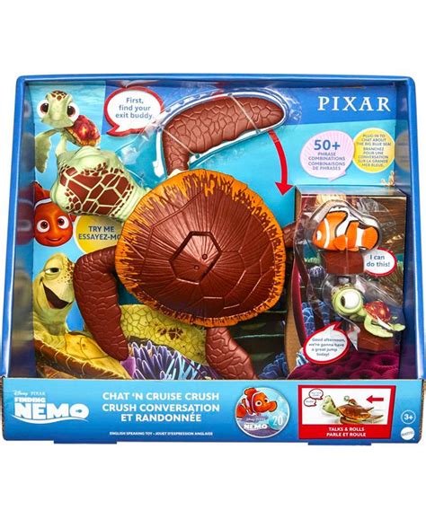 Disney Pixar Finding Nemo Crush Talking Action Figure Chat N Cruise