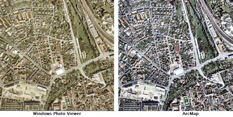 Problem The Color Of A Raster Image In ArcMap Does Not Match The Original Raster Image