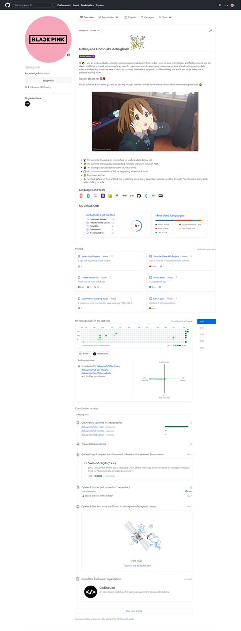 Debaghosh · Issue 1043 · Eddiehubcommunityawesome Github Profiles