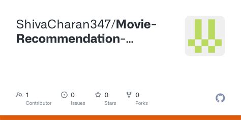 GitHub ShivaCharan Movie Recommendation System Using NLP Library