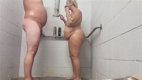 Shower Sex With Cum In Her Mouth After A Standing Doggystyle Session