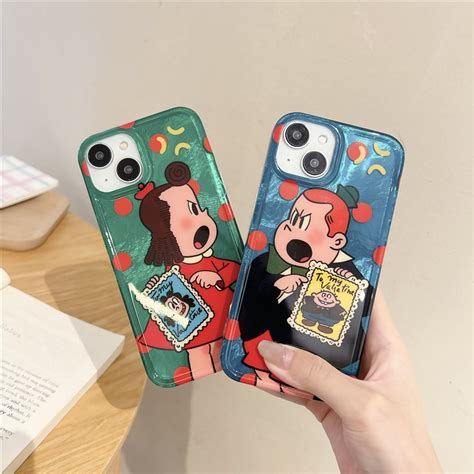 เคส Iphone 15 Pro Max 14 Pro Msx Quarrelling รูปแบบคู่ วัสดุ Tpu กระบวนการ Imd เคสโทรศัพท์