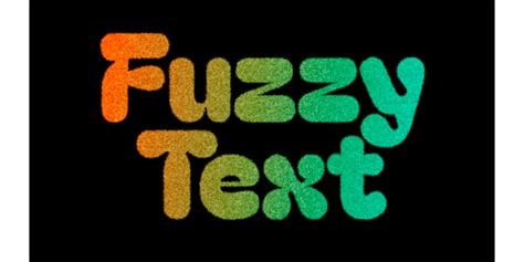 Fuzzy Font Figma