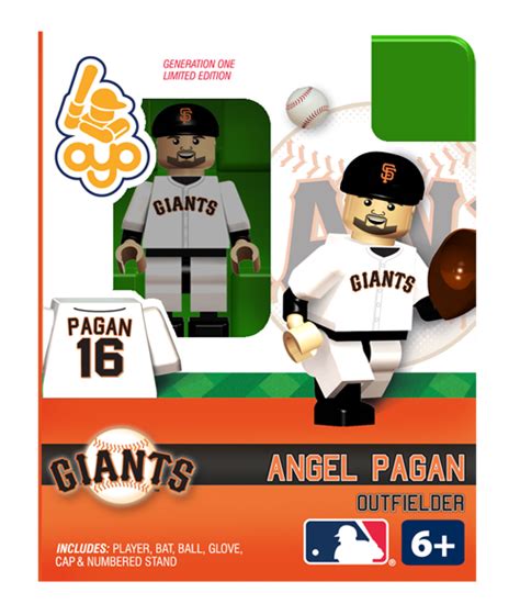 Angel Pagan San Francisco Giants Minifigure Buster Posey Major League Baseball Players