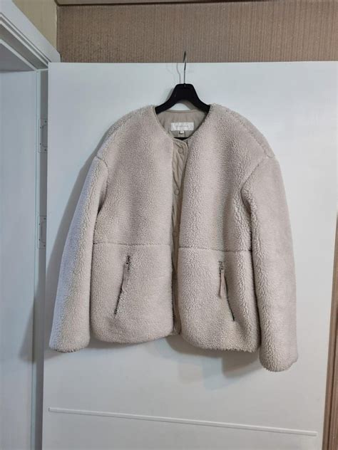 지오다노 여성 양털 뽀글이 자켓 집업 헬로마켓