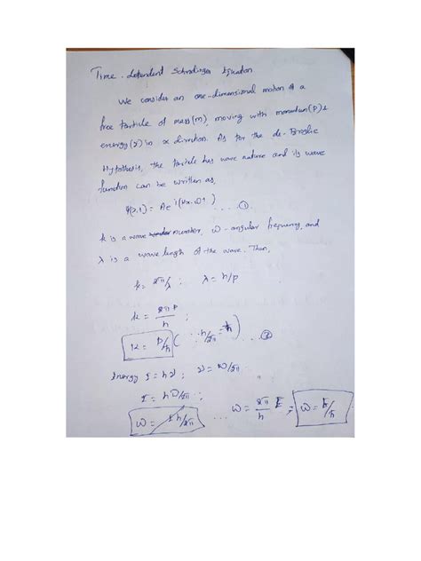 Time Dependent Pdf
