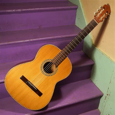 1970s Paracho Made Snh Fancy Classical Guitar