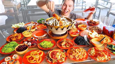 The Best All You Can Eat Buffet I Ve Ever Seen Mukbang Youtube 13764