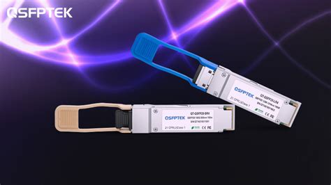 The Impact Of 100g Optical Modules On The Telecommunications Industry Dark Fiber