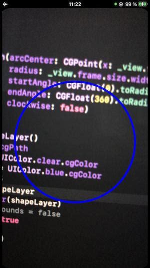 Clip A Uiview With A Circle Path Swift Ios Stack Overflow
