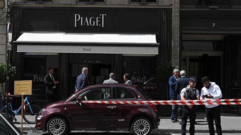 쭉 빼입은 강도 3인조 파리 보석 매장서 200억원 훔쳐 달아나 전자신문