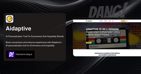 Ai Personalization Tool For Ecommerce And Hospitality Brands Aidaptive