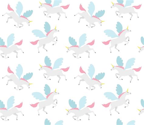 Premium Vector Pattern Of Unicorn