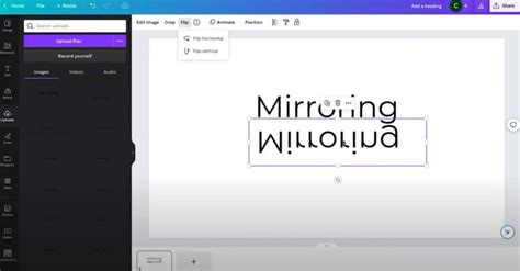 How To Flip Text In Canva A Quick Guide