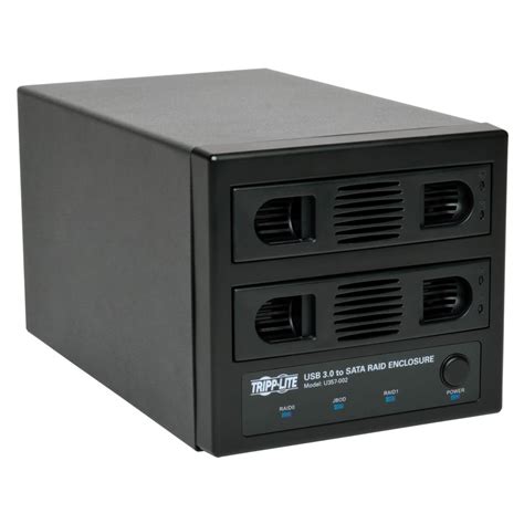2 Bay RAID Enclosure USB 5Gbps 8Tb Capacity Eaton Tripp Lite