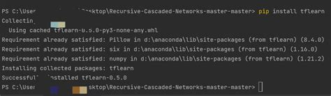 安装tflearn包解决no Moudle Named ‘tflearn‘的问题tflearn怎么安装以后没法用怎么办 Csdn博客