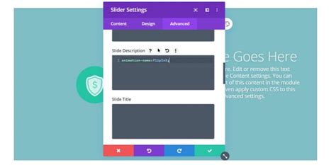 How To Change The Divi Slider Transitions Animations