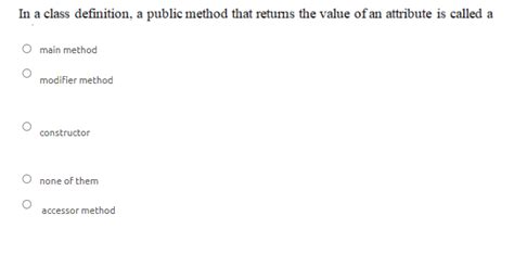 Solved It Is Possible For A Class To Have Both Static And