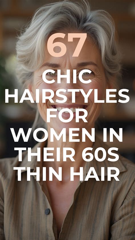 Short Hairstyles For Women Over 60 With Thin Hair Artofit