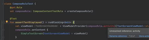 Android Ui Test Viewmodel에 의존하는 Composable 테스트 방법 알아보기 — 조세영의 Kotlin World Android Ui Test Viewmodel에 의존하는 Composable 테스트 방법 알아보기 — 조세영의 Kotlin World
