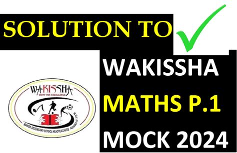 Mathematics Wakisha Mock Uce Mtc 2024 Muto Online