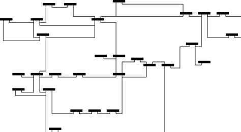 Topology Of The 30 Node Test Network Matpower Case30m Download
