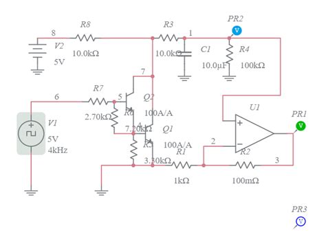 Non Inverting Amplifier Multisim Live