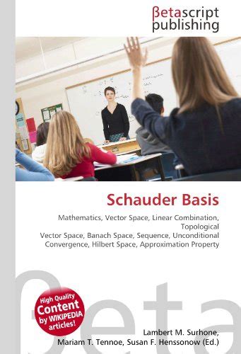 schauder basis mathematics vector space linear combination