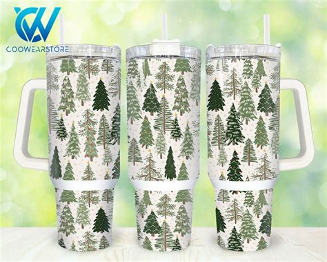 Christmas Trees Custom Stanley Cup 40 Oz 30 Oz Tumbler With Handle