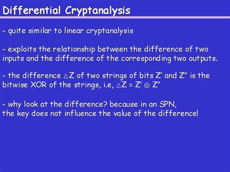 Differential Cryptanalysis Quite Similar To Linear Cryptanalysis Exploits