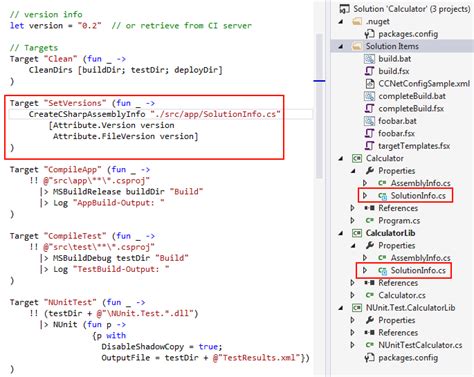 Generating Assemblyinfo Files