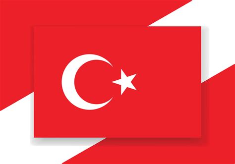 Vector Turkey Flag Country Flag Design Flat Vector Flag 21570244 Vector Art At Vecteezy