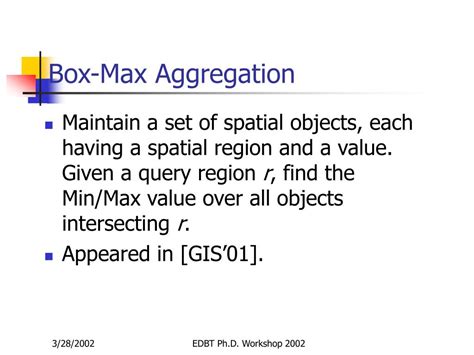 Ppt Advanced Database Aggregation Query Processing Powerpoint Presentation Id3688789
