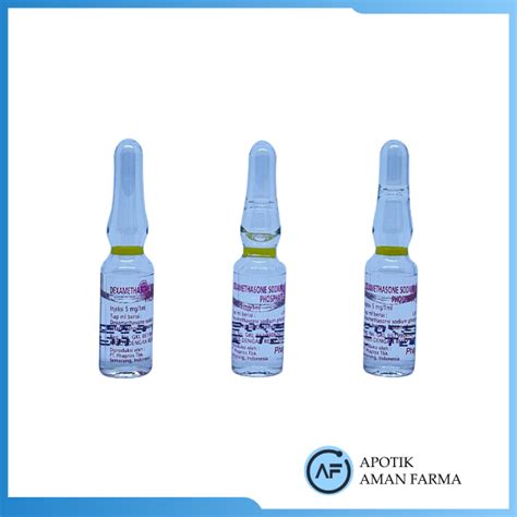 Dexamethasone Sodium Per Ampul Apotek Aman Farma