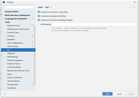 Didnt Work In Goland 202211 · Issue 17 · Bufbuildintellij Buf · Github