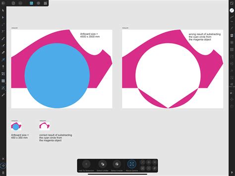 Boolean Functions Not Working On Large Scale Objects V Bugs Found On IPads Affinity Forum