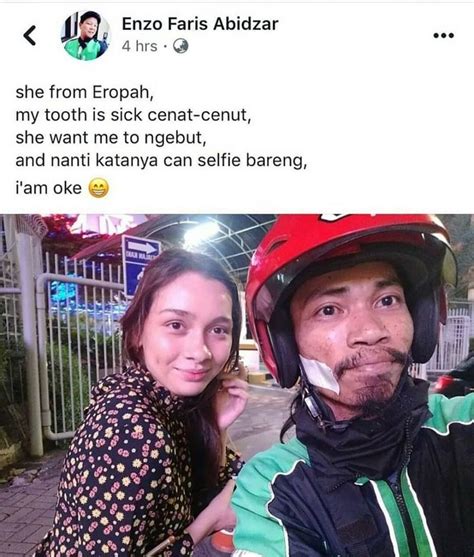 Status Medsos Driver Ojek Online Dapat Penumpang Cewek