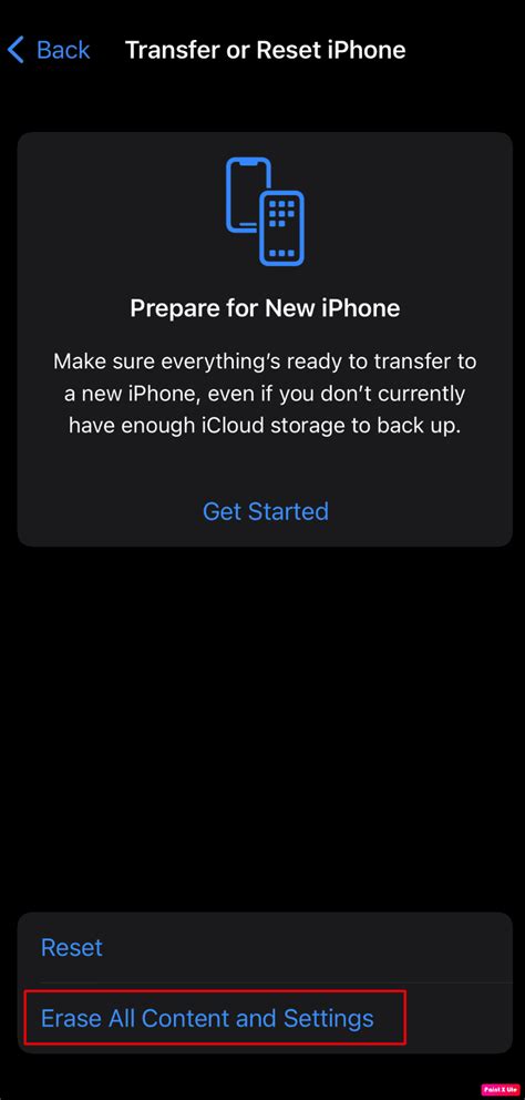 How To Factory Reset IPhone X TechCult