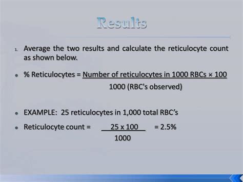 PPT Reticulocyte Count PowerPoint Presentation ID 2122765