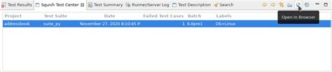 how to analyze test results squish 9 1