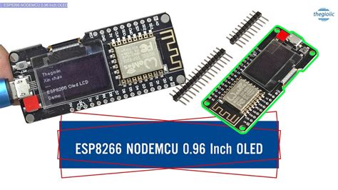 131 esp8266 nodemcu 0 96 inch oled youtube
