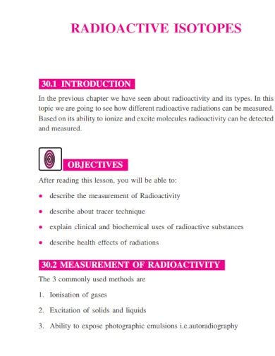 12 Isotopes Examples