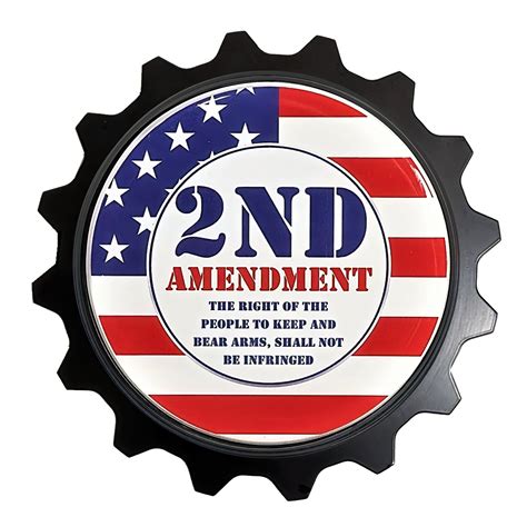 Grille Badge Emblem Fits Jeep Tacoma 4runner Tundra 2nd Amendment 2a