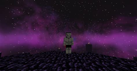 The End Minecraft Sky
