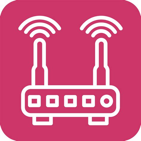Wifi Router Icon Vector Design 22823925 Vector Art At Vecteezy