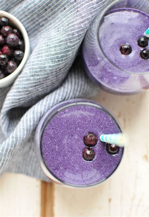 Blueberry Muffin Smoothie Nosh And Nourish